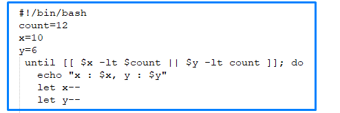 About a bash UNTIL loop| DiskInternals