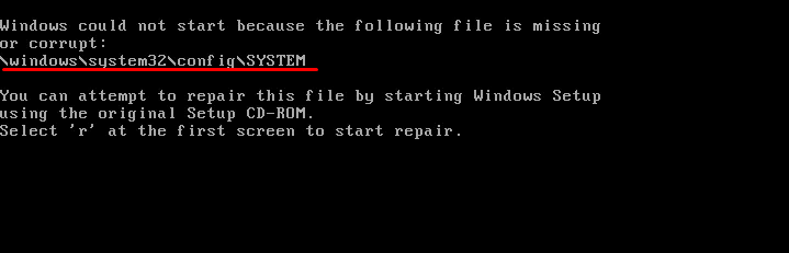 If Windows Could Not Start Because The Following File Is Missing Or Corrupt Diskinternals