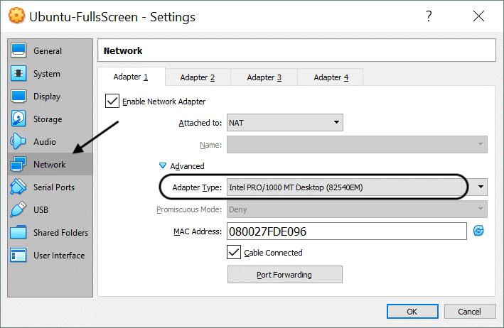 VMware Network Adapter settings| DiskInternals VMware Network Adapter settings| DiskInternals