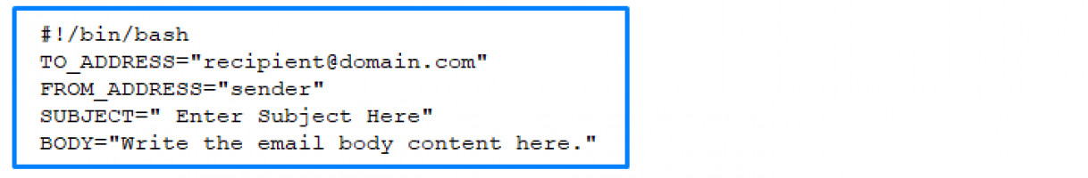 Use A Shell Script To Send An Email Diskinternals 6301